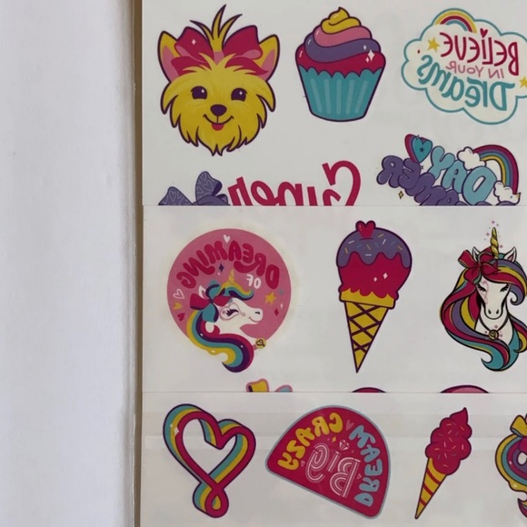 Nickelodeon | Accessories | Jojo Siwa 25 Tattoos Set | Poshmark